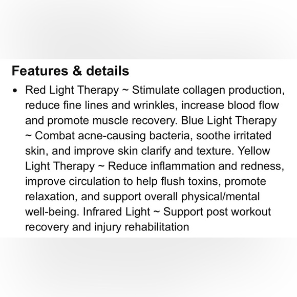 Sephora | Accessories | New Amazon Beauty Photons Led Face Mask | Poshmark